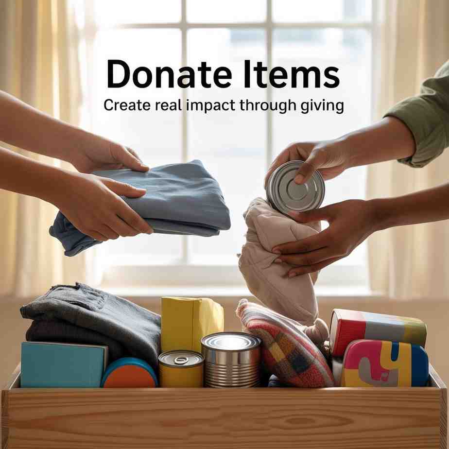 Donate Items | Create Real Impact Through Giving - Unessa Foundation